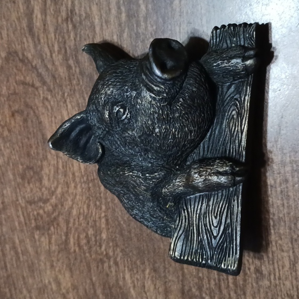 Pig Belt Buckle Bergamot Brass Works - Gem